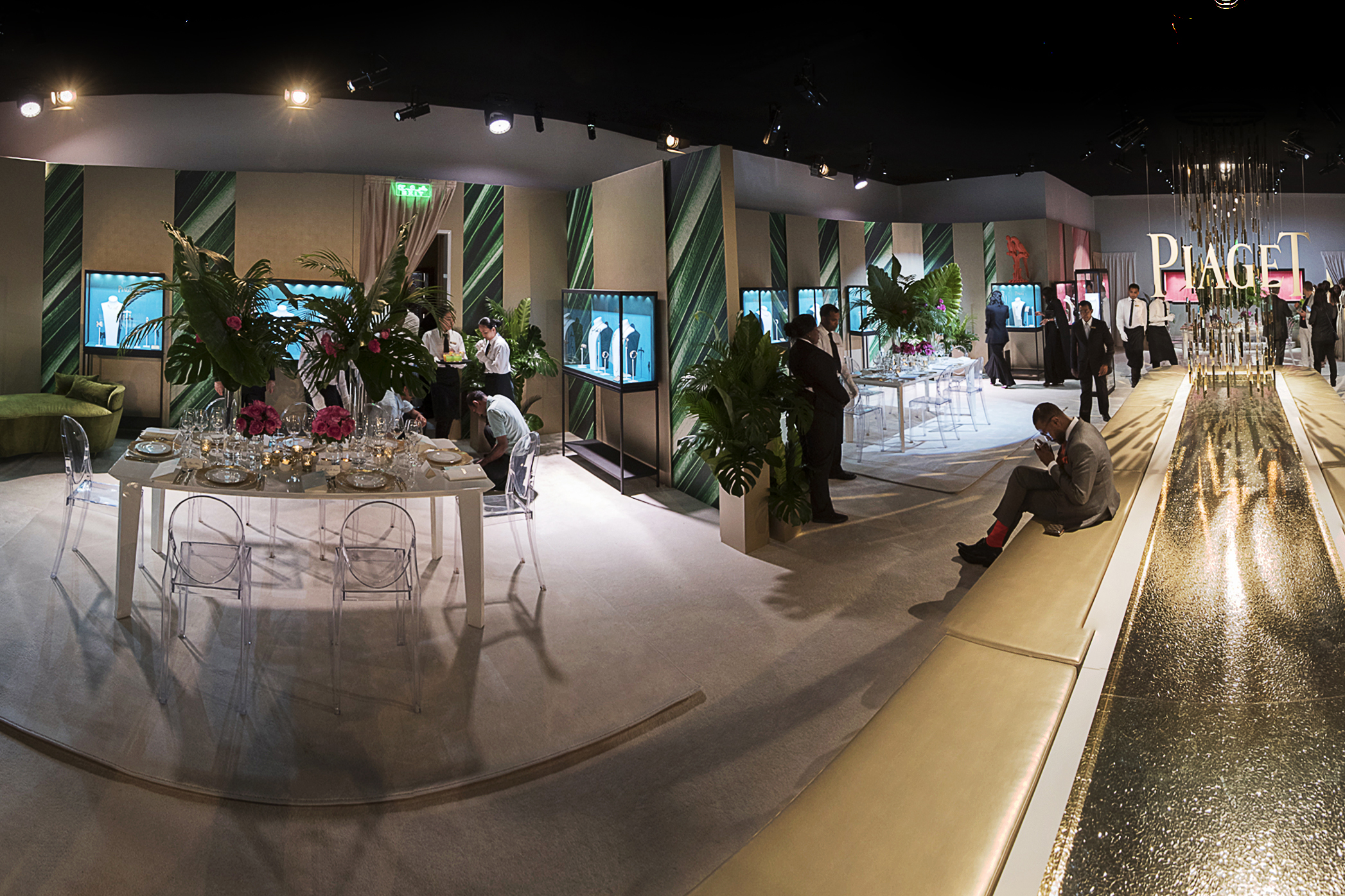 Scénographie PIAGET - ART DUBAÏ - design by Piergil Fourquié