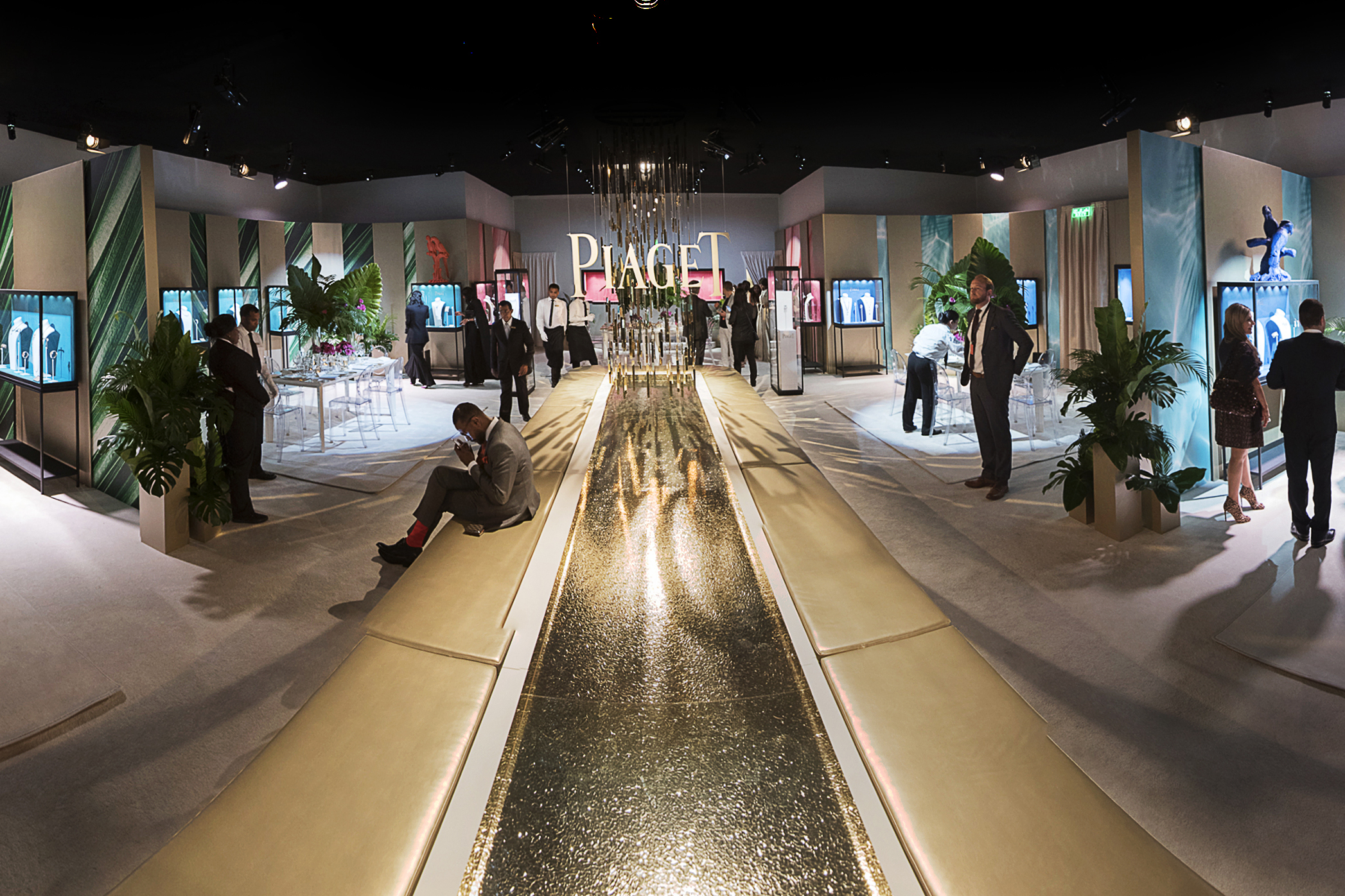 Scénographie PIAGET - ART DUBAÏ - design by Piergil Fourquié