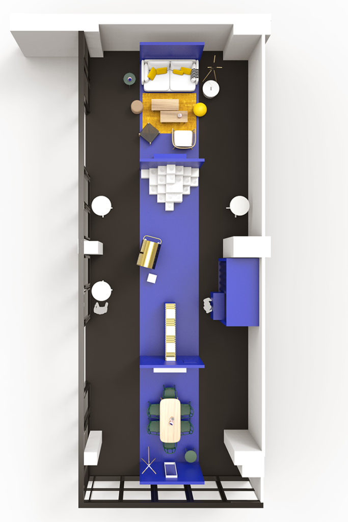 Showroom BEUKAY COSMETICS COSMOPROF - design by piergil fourquié