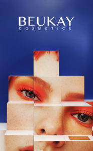 Showroom BEUKAY COSMETICS COSMOPROF - design by piergil fourquié